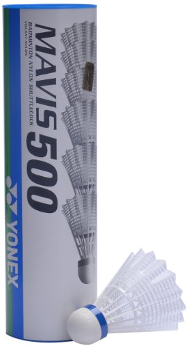 Yonex Mavis 500 Blue Cap Nylon Shuttlecock (White) – gsbazar